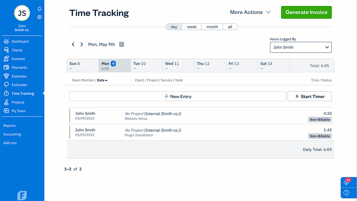 Honeybook vs Freshbooks vs Kosmo - Kosmo